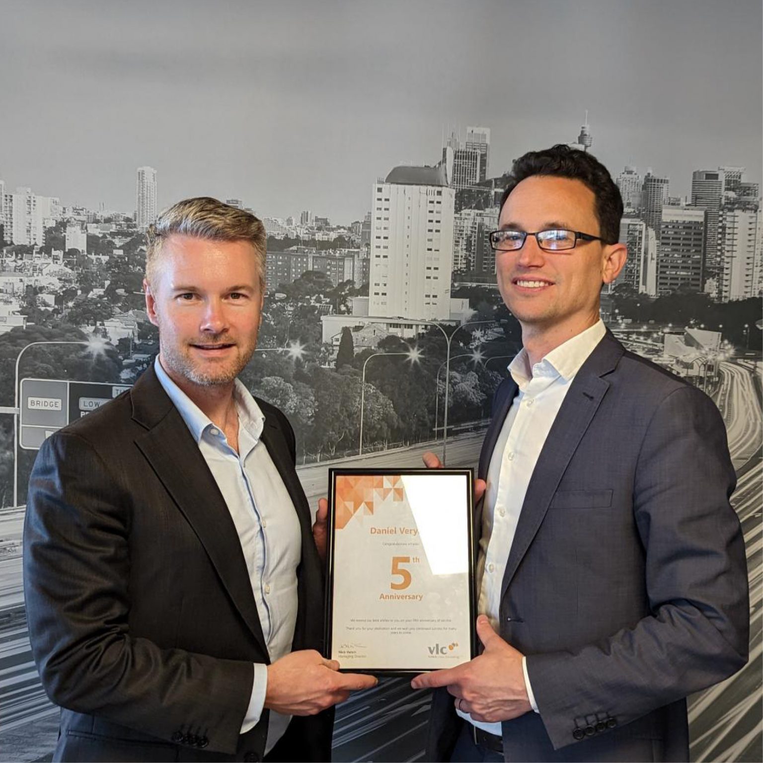 Daniel Veryard and Sydney offices five year anniversary! - Veitch ...