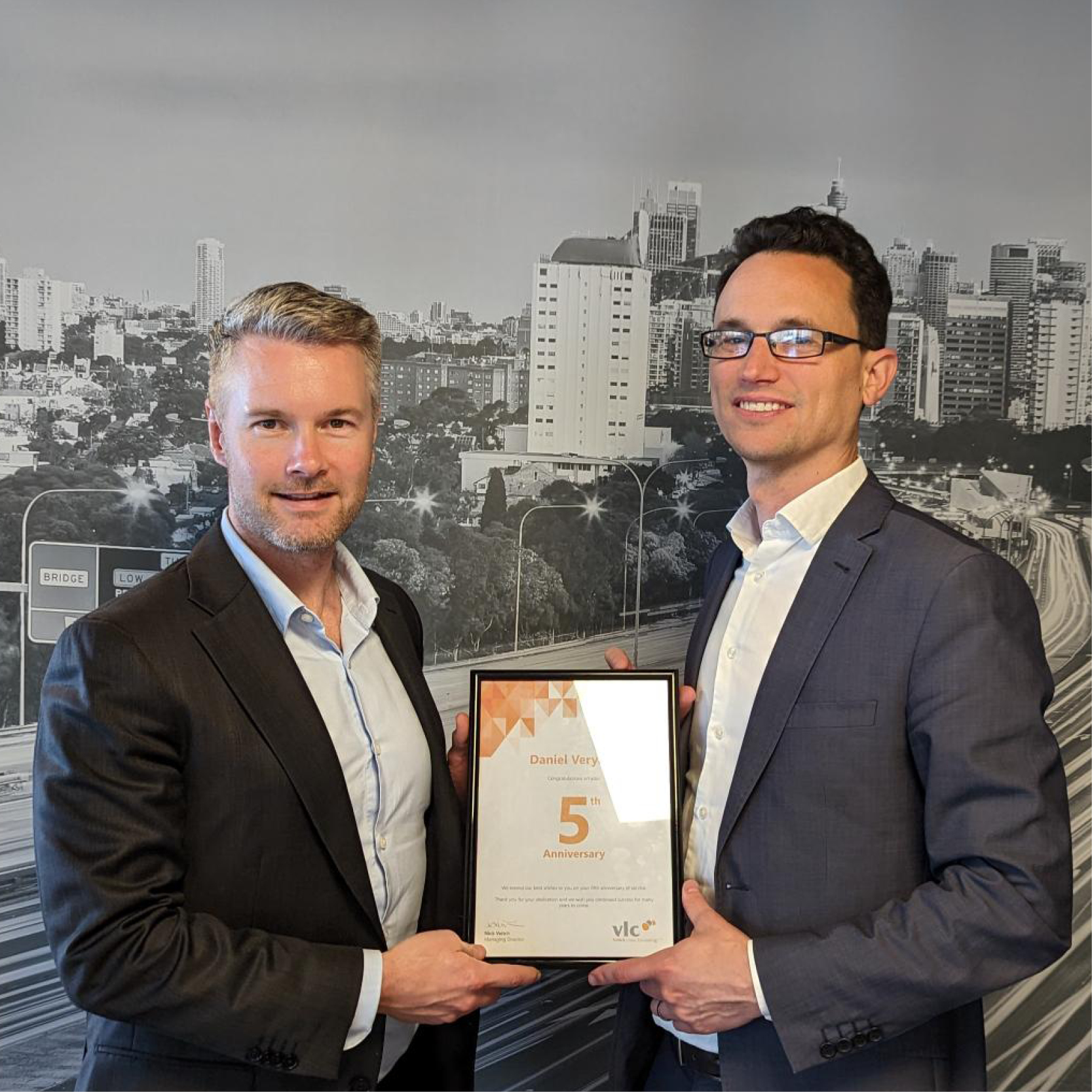 Daniel Veryard and Sydney offices five year anniversary! - Veitch ...